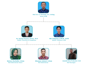 Struktur Organisasi – LPPM UNIMUS